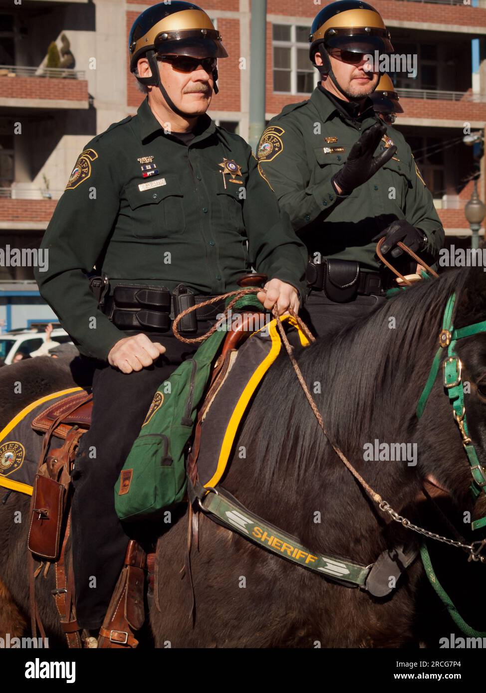 Colorado police parade hi-res stock photography and images - Alamy
