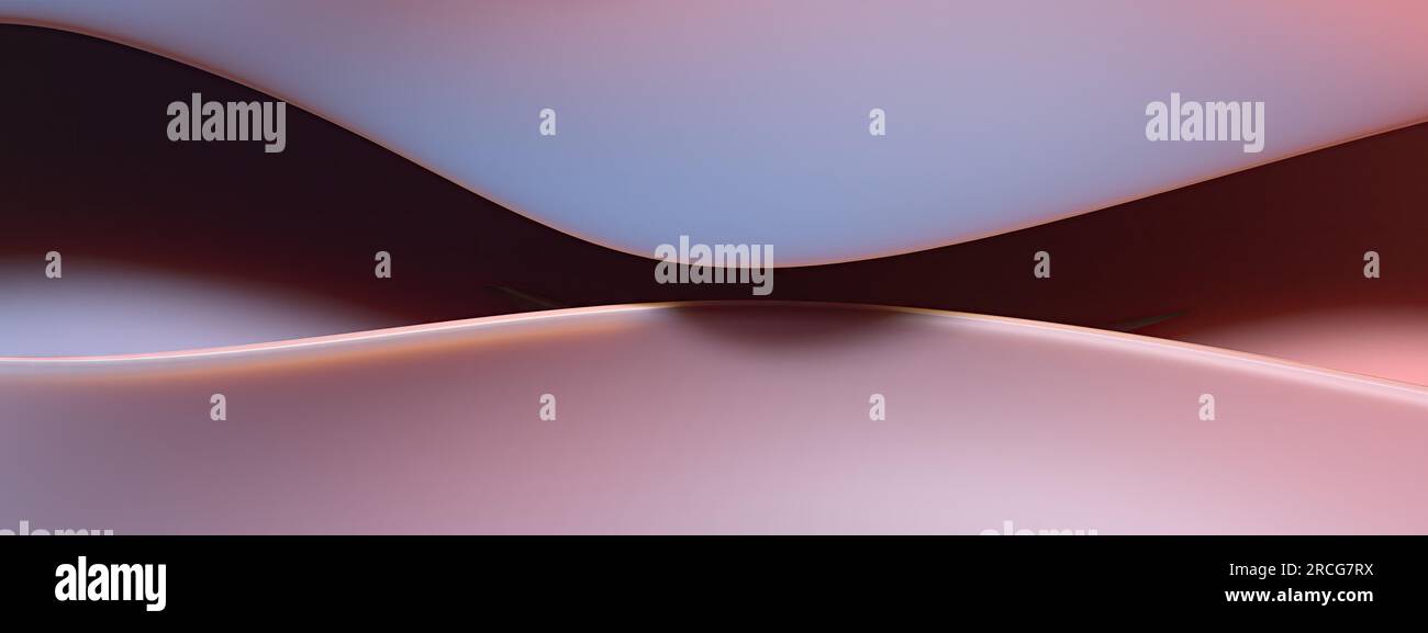 Gentle and graceful beautiful curves are the basis of curves Teal and ...