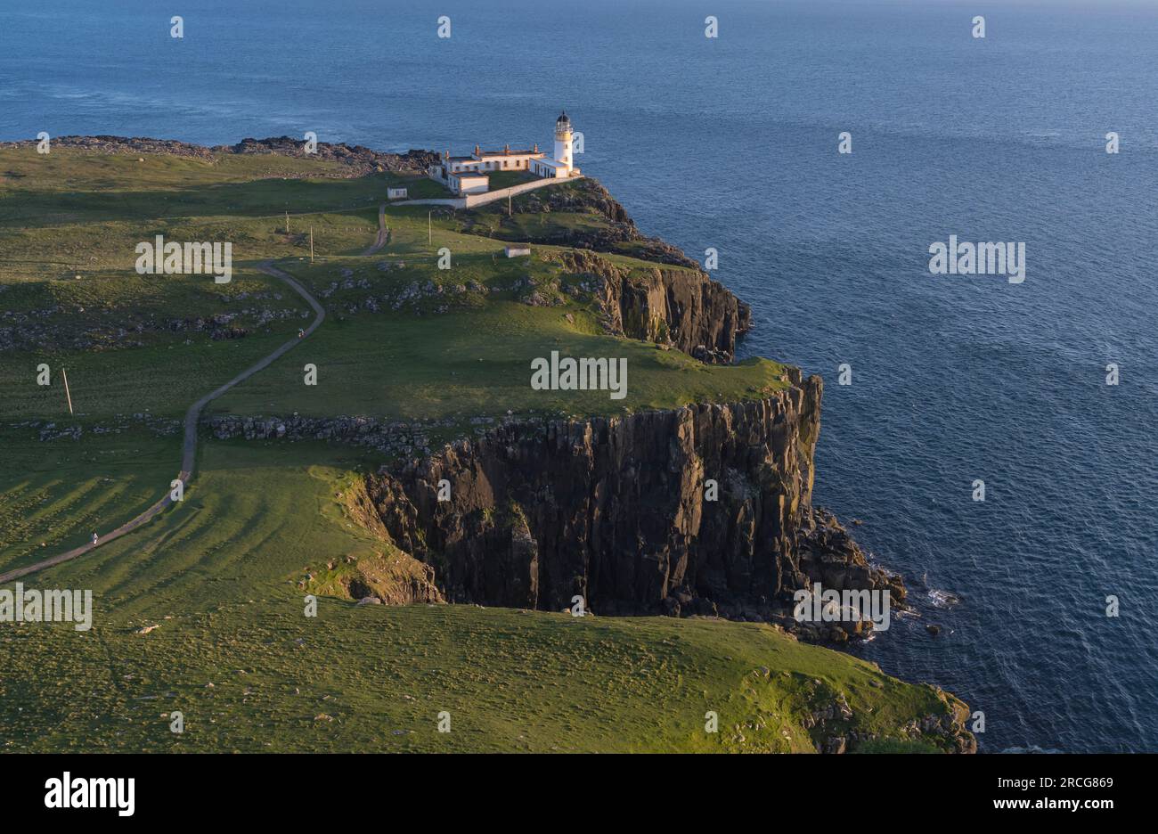 Neist Point lighthouse on the Isle of Skye Stock Photo - Alamy