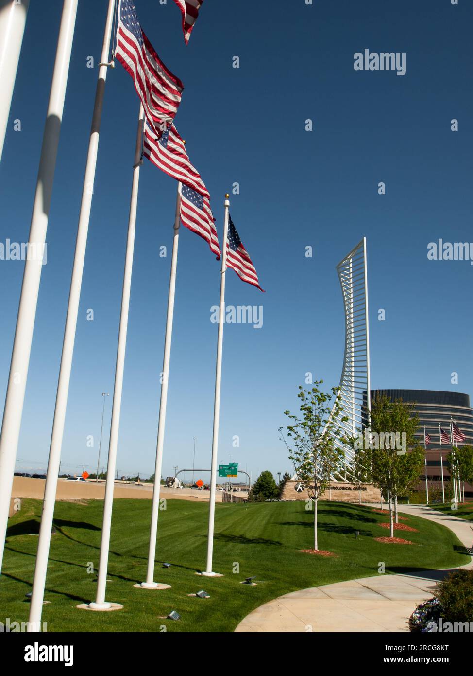 Denver Tech Center Monument Stock Photo - Alamy