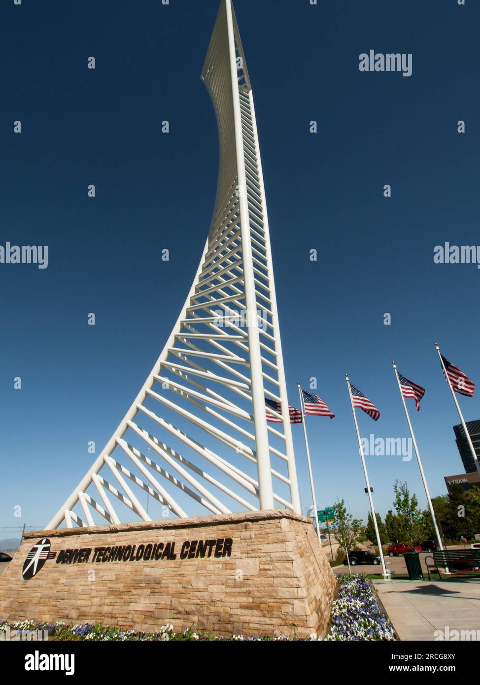 Denver Tech Center Monument Stock Photo - Alamy