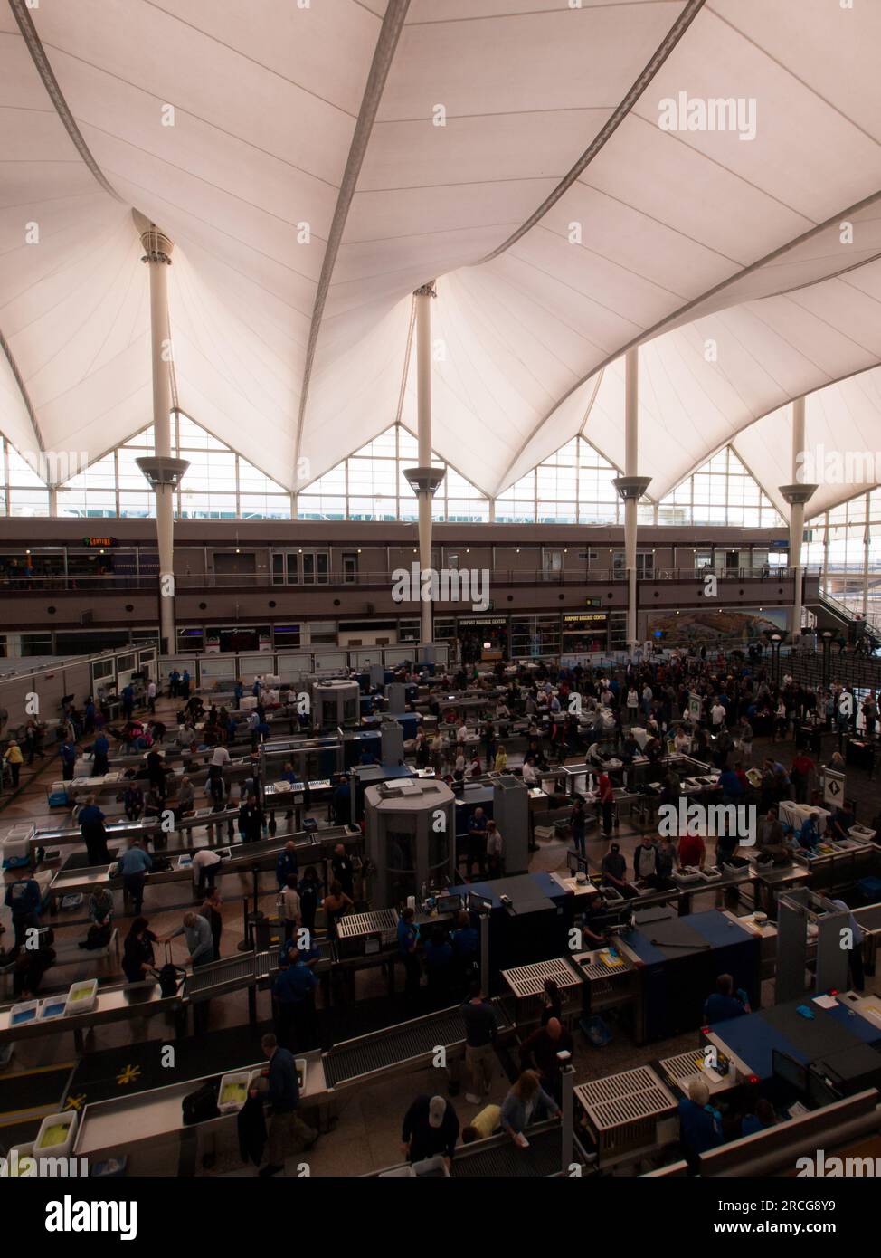 Denver International Airport Stock Photo - Alamy