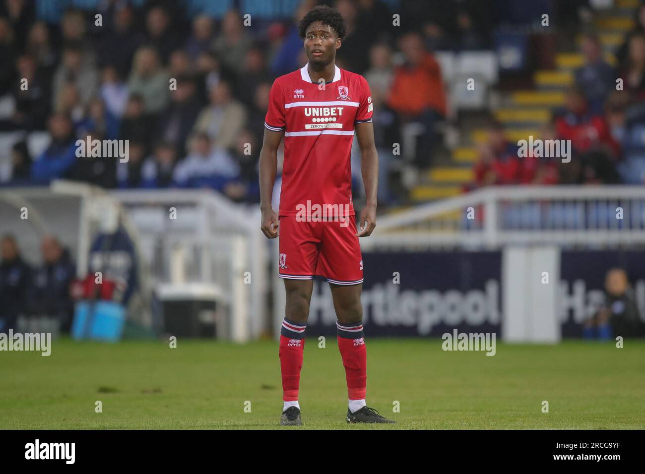 Bryant Bilongo #30 of Middlesbrough during the Pre-season friendly ...