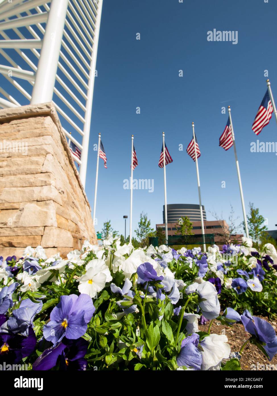 Denver Tech Center Monument Stock Photo - Alamy