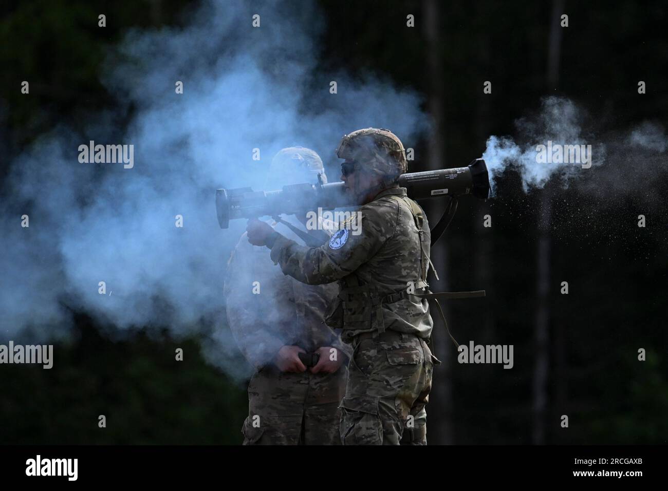 U.S. Army Spc. Quinn Mears, a combat engineer assigned to the Hawaii ...