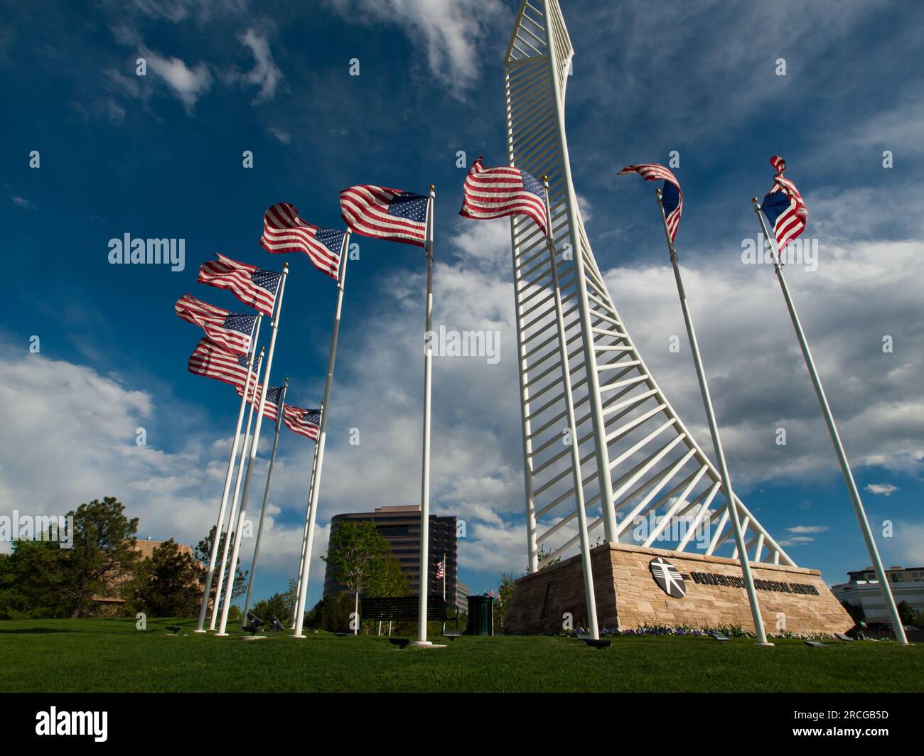Denver Tech Center Monument Stock Photo - Alamy