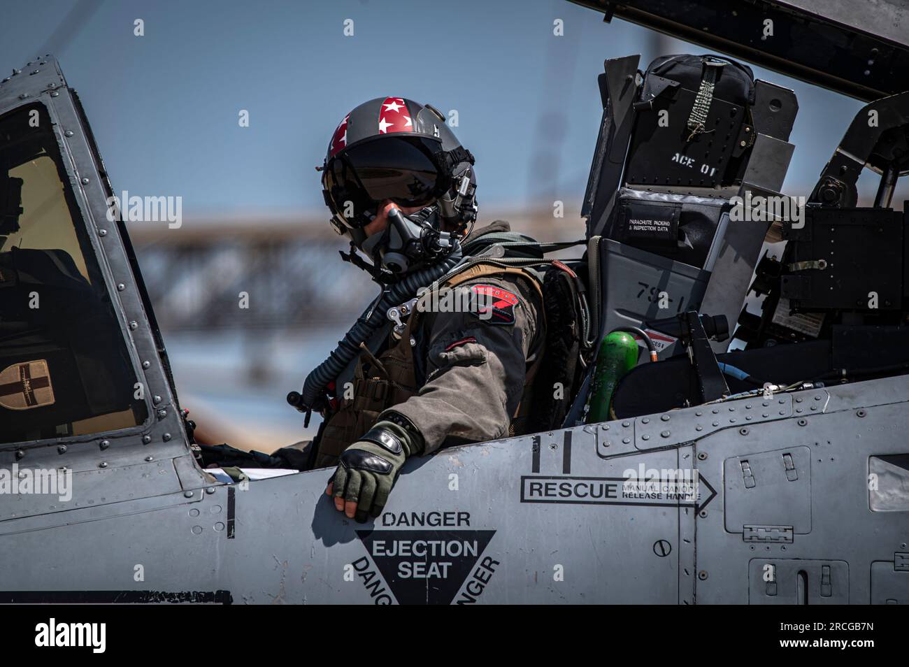A U.S. Air Force Reserve A-10 Thunderbolt II piloted by Lt. Col. Robert ...