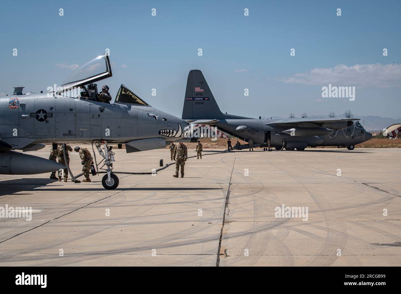 U.S. Air Force Reserve members from the 23rd Logistics Readiness ...