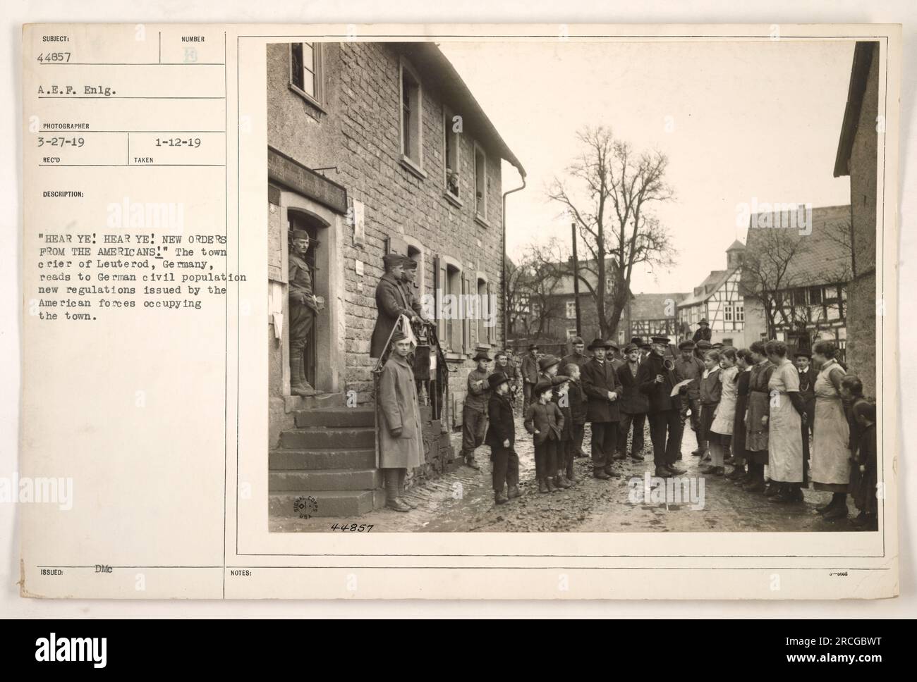 German civil population hi-res stock photography and images - Alamy