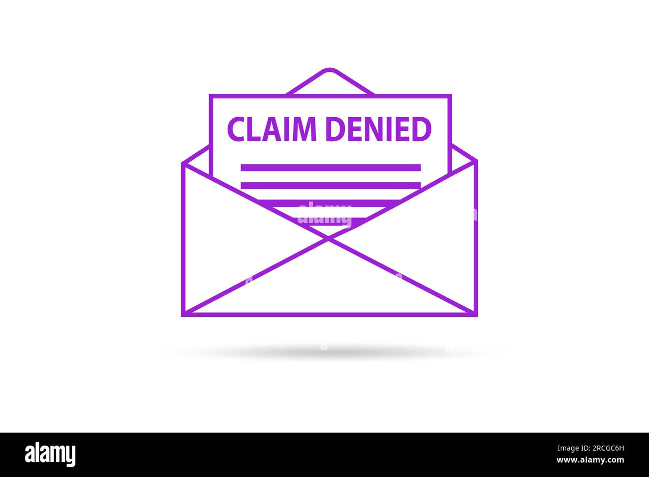 Insurance claim form denied hi-res stock photography and images - Alamy