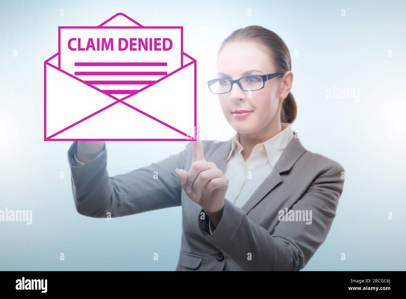 Insurance claim form denied hi-res stock photography and images - Alamy
