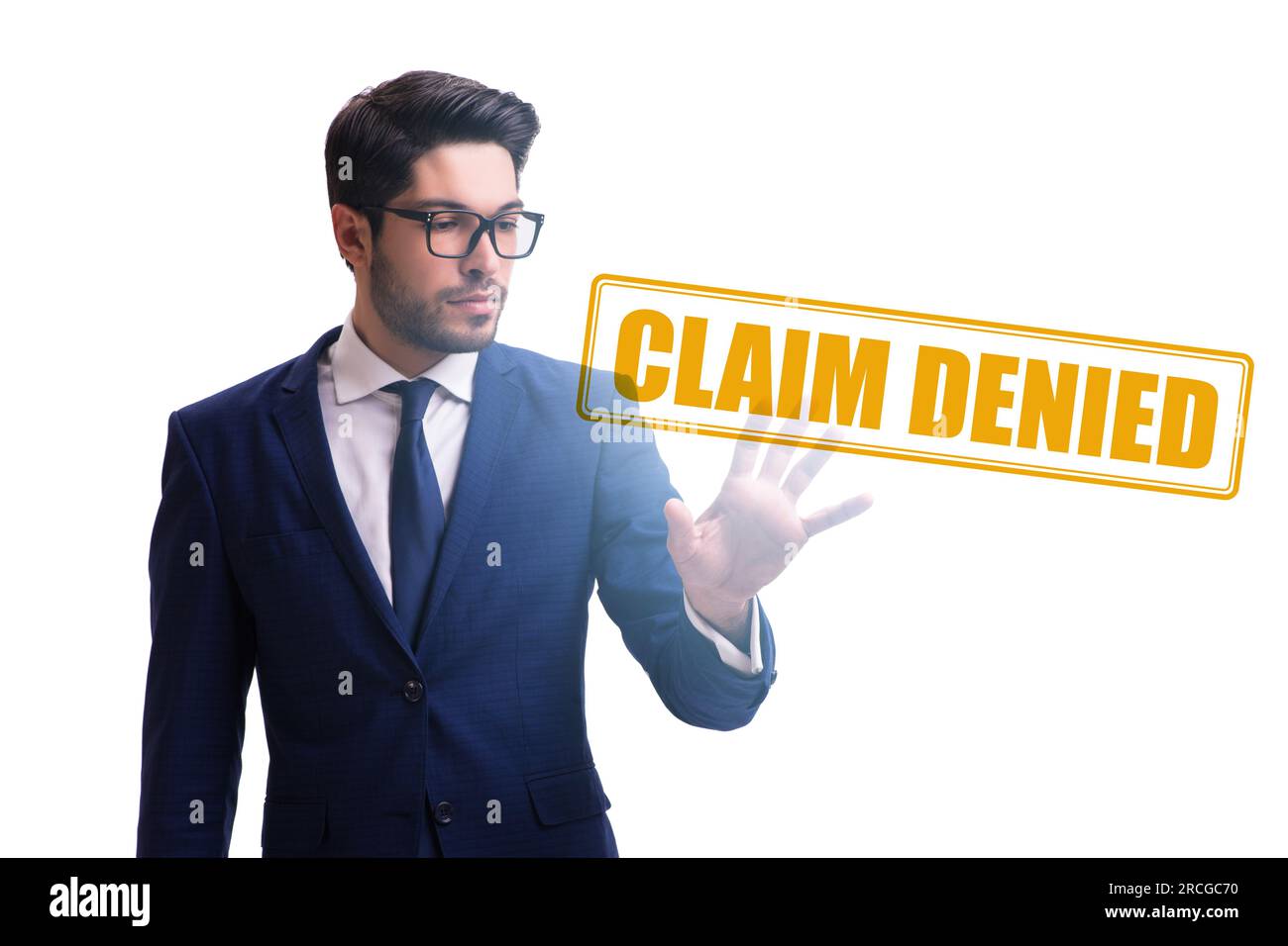 Insurance claim form denied hi-res stock photography and images - Alamy