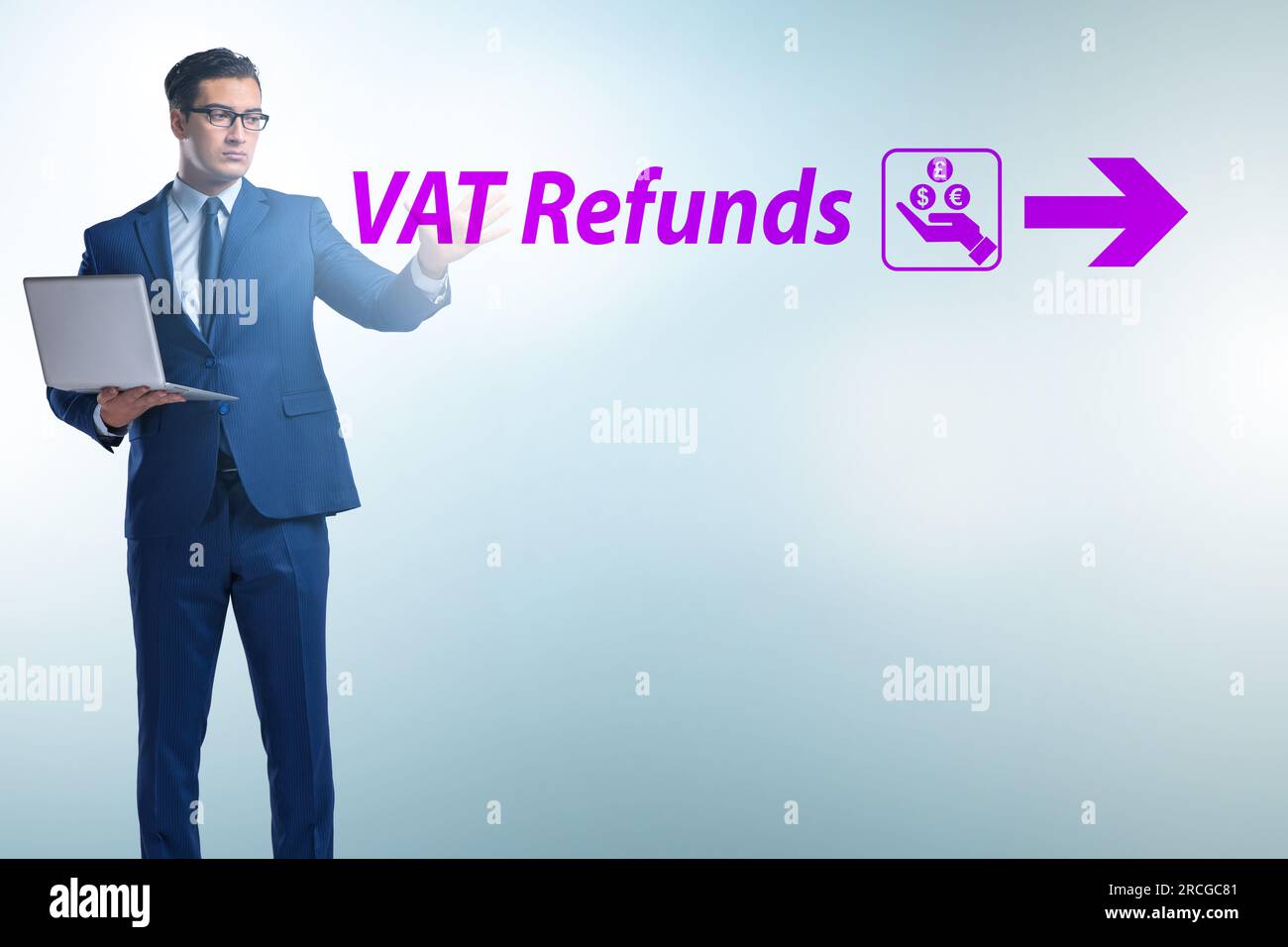 Value added tax - VAT return concept Stock Photo - Alamy