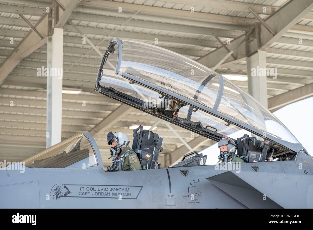 U.S. Air Force pilot, Lt. Col. Eric Marsh, 266th Range Squadron ...