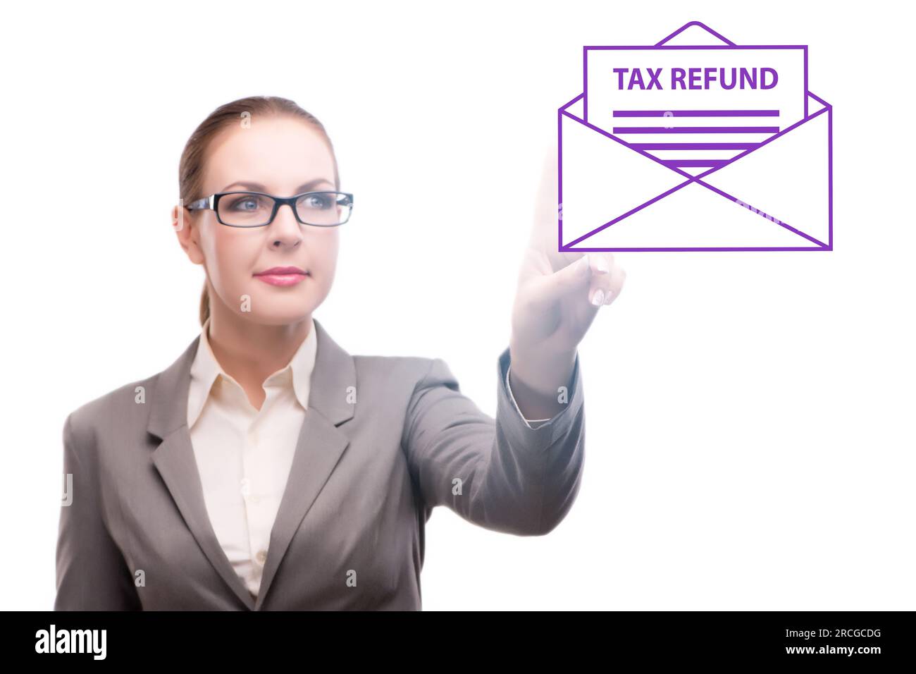 Value added tax - VAT return concept Stock Photo - Alamy