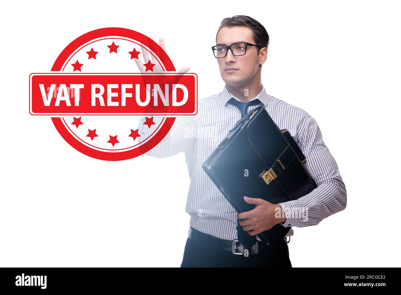 Value added tax - VAT return concept Stock Photo - Alamy