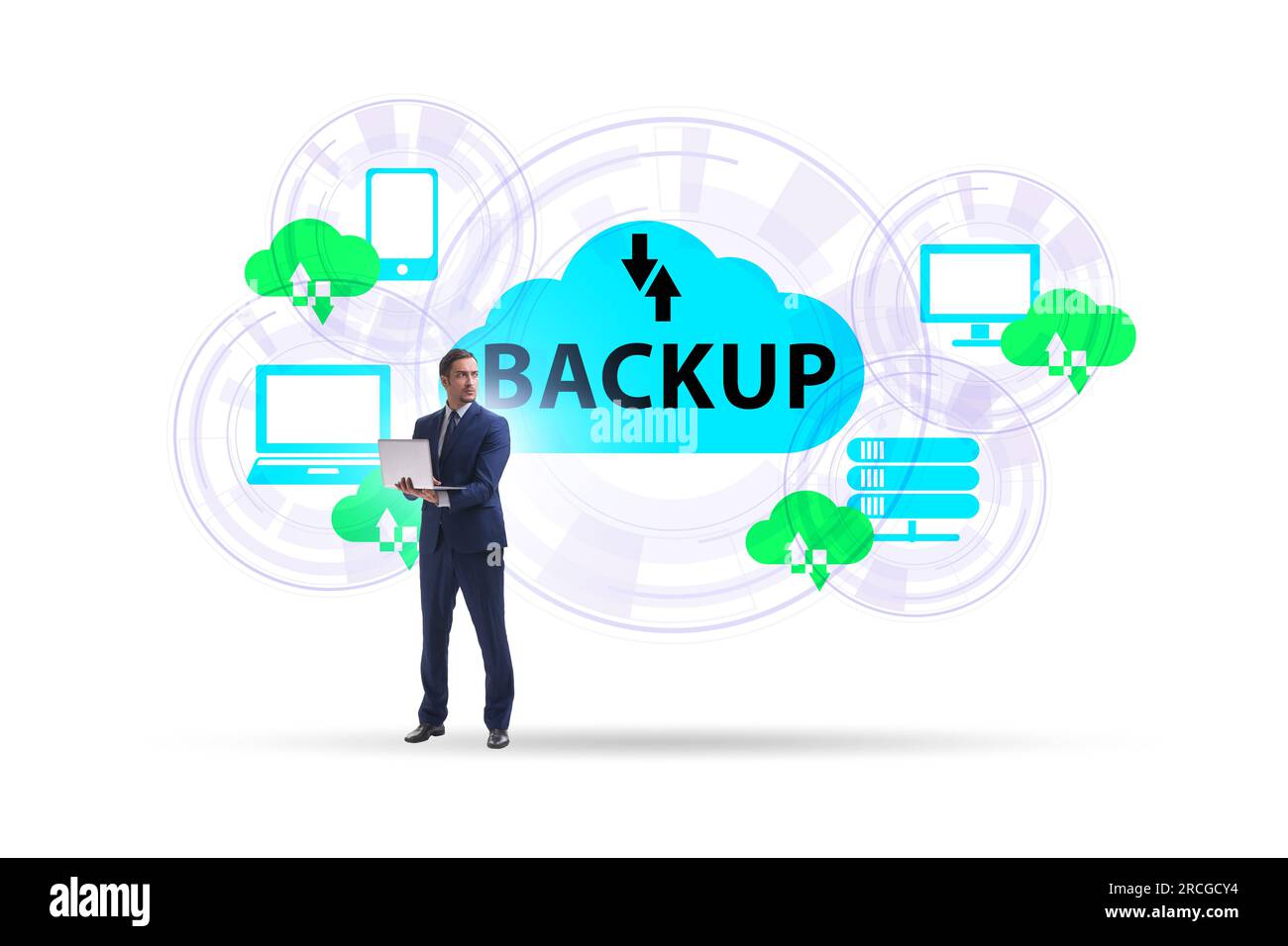 Disaster recovery plan and the backup concept Stock Photo - Alamy