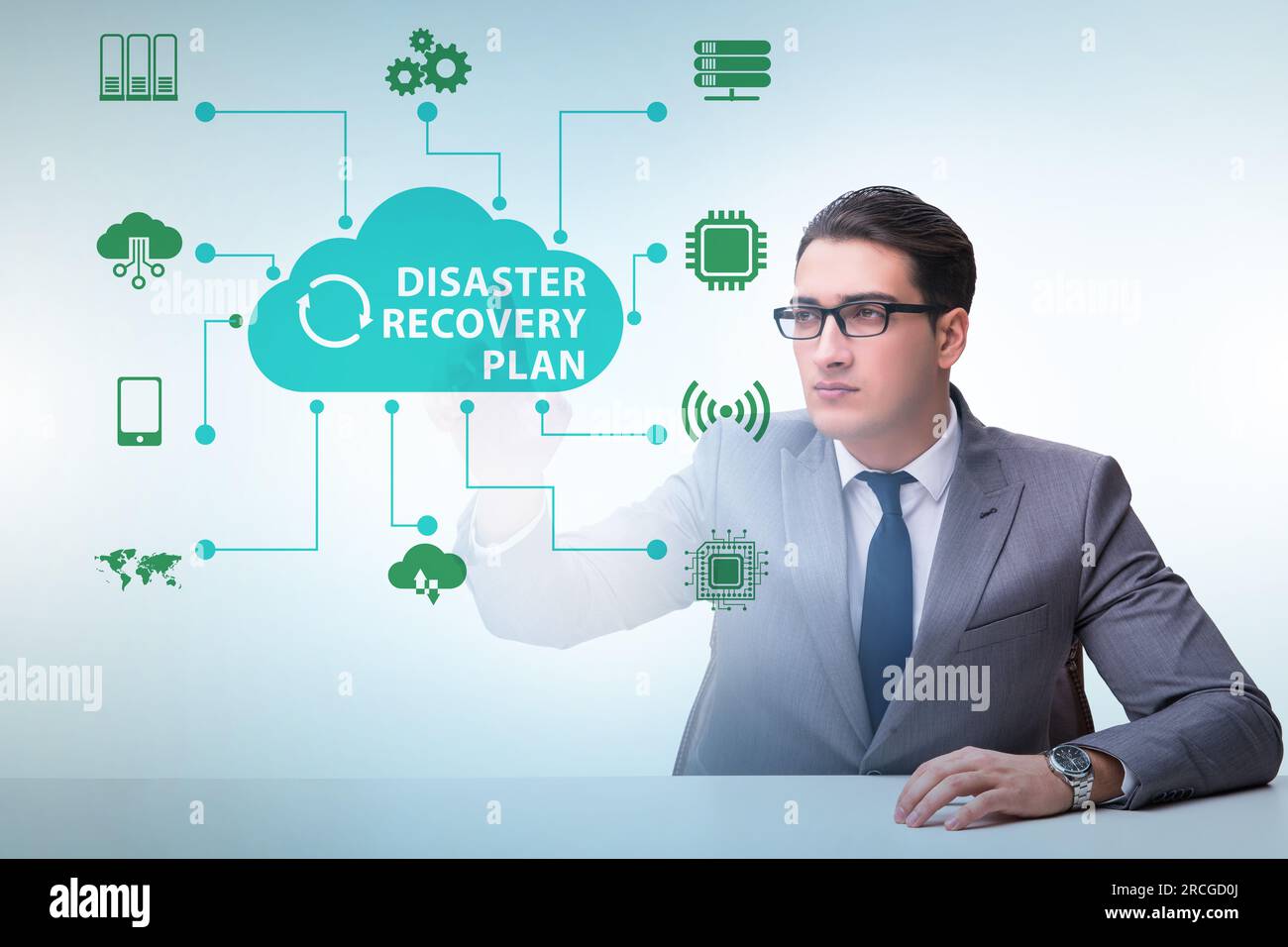 Disaster recovery plan and the backup concept Stock Photo - Alamy