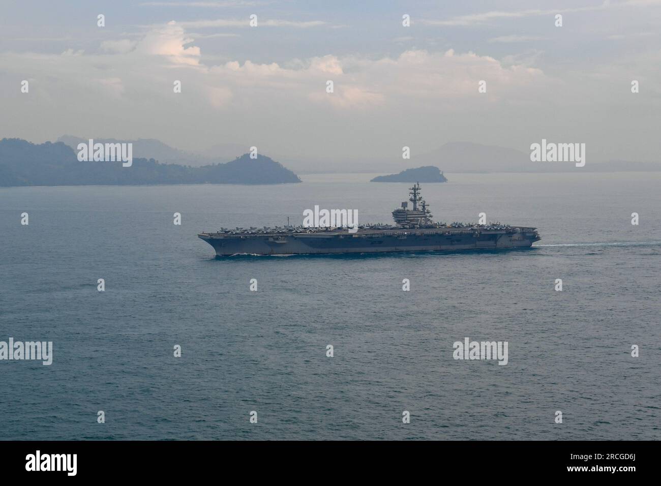 230710-N-AR554-1100 SUNDA STRAIT (July 10, 2023) The U.S. Navy’s only ...