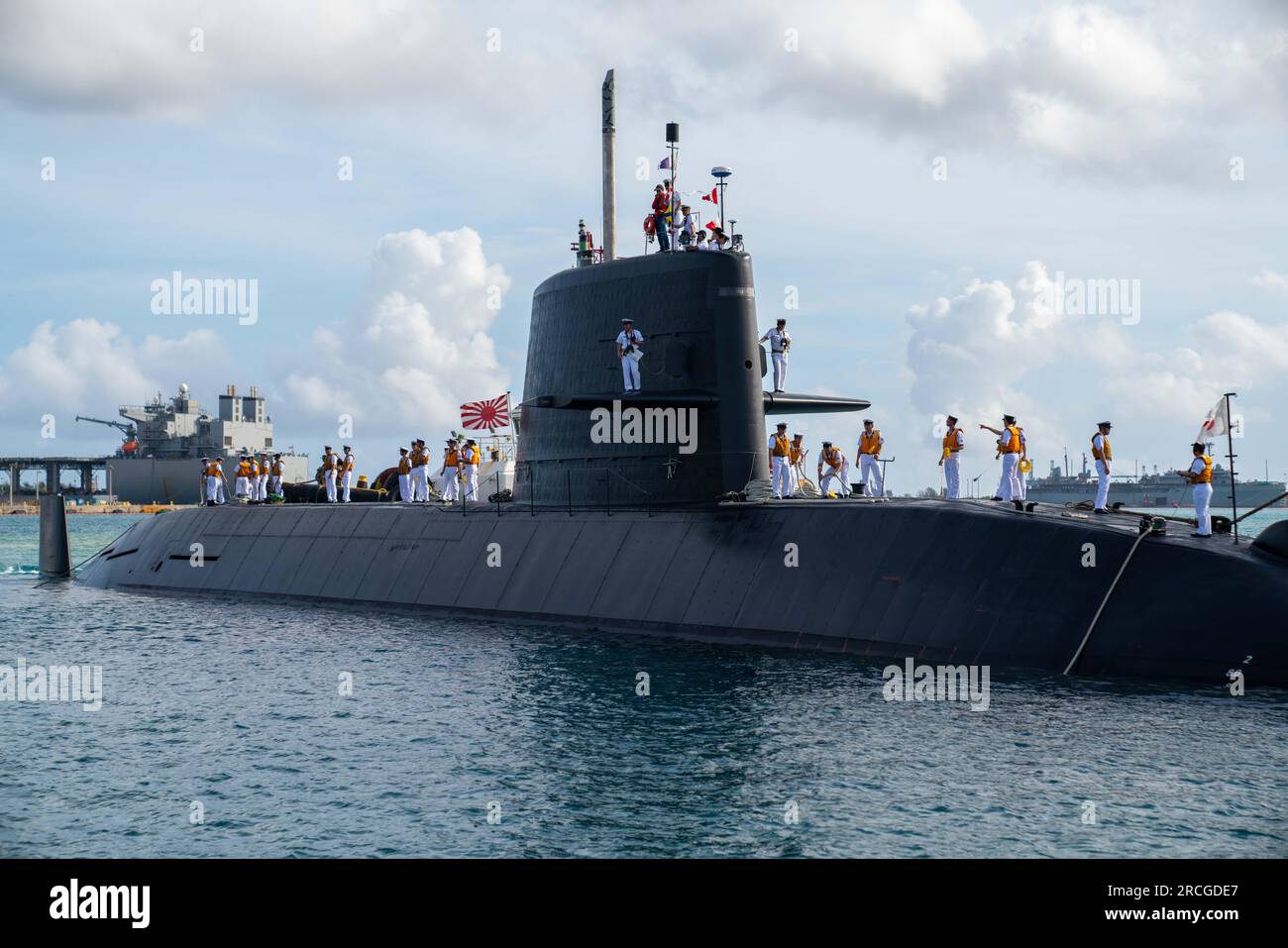 230701-N-KE573-0004 NAVAL BASE GUAM (July 1, 2023) - The Japan Maritime ...