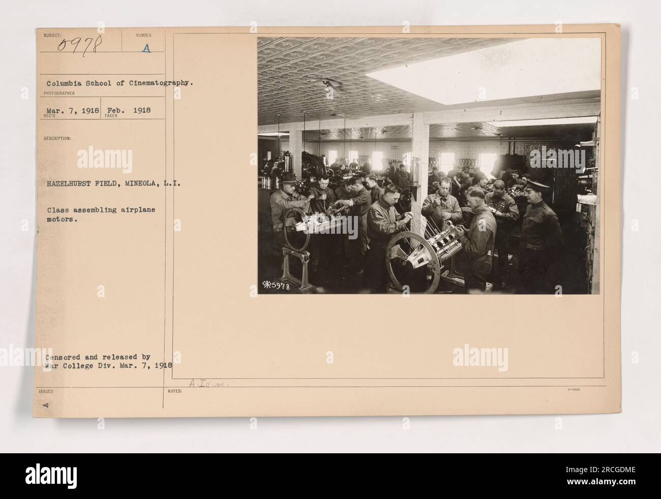 Students at Hazelhurst Field in Mineola, L.I., are shown assembling ...
