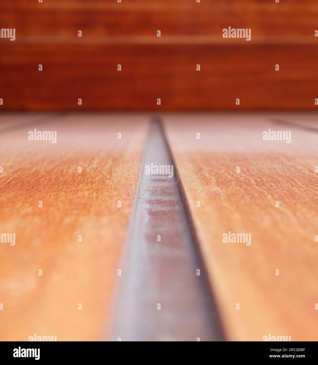 Beautiful warm varnished timber in perspective with very soft first ...