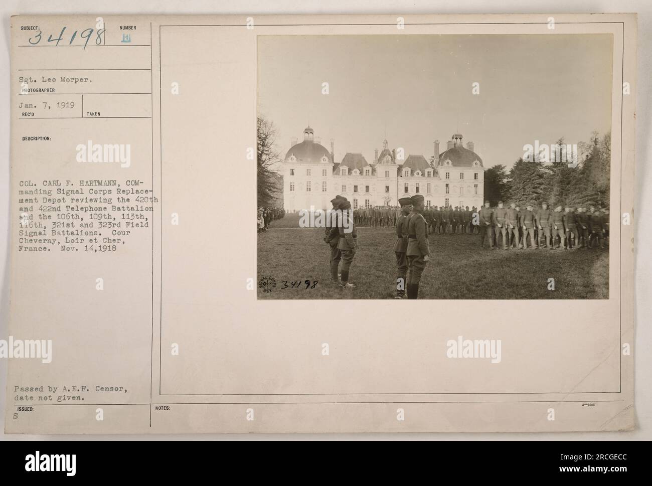 321st field signal battalion hi-res stock photography and images - Alamy