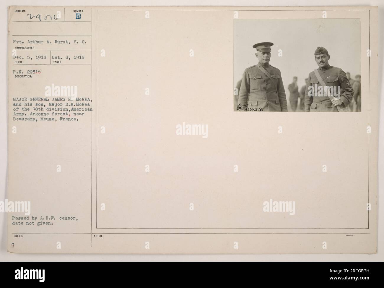 Pvt arthur a furst hi-res stock photography and images - Alamy