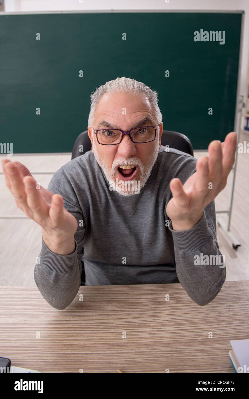Secondary school teacher angry hi-res stock photography and images - Alamy