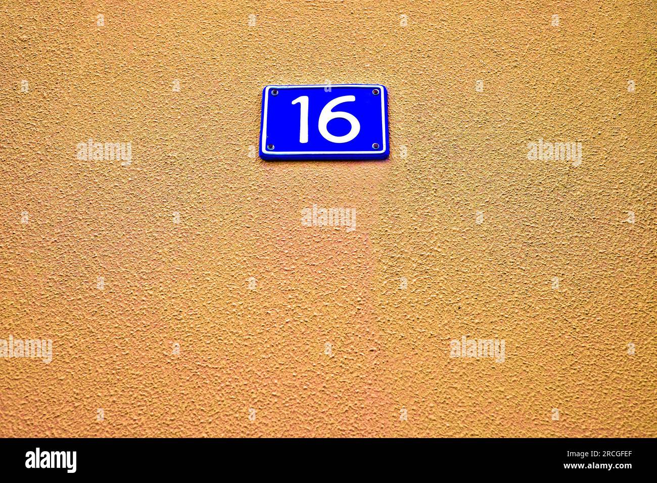 Numeral 16 sixteen isolated on hi-res stock photography and images - Alamy