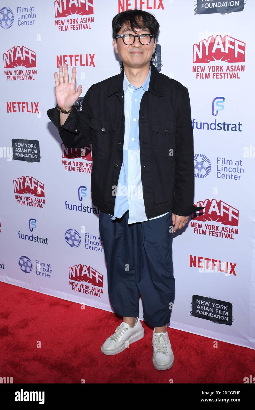 New York, USA. 14th July, 2023. Chang Hang-jun attending the 2023 New ...
