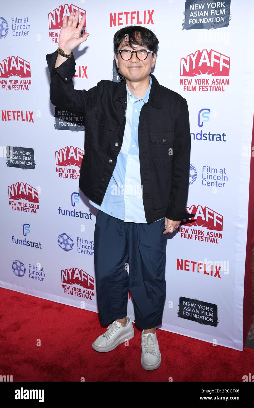 New York, USA. 14th July, 2023. Chang Hang-jun attending the 2023 New ...