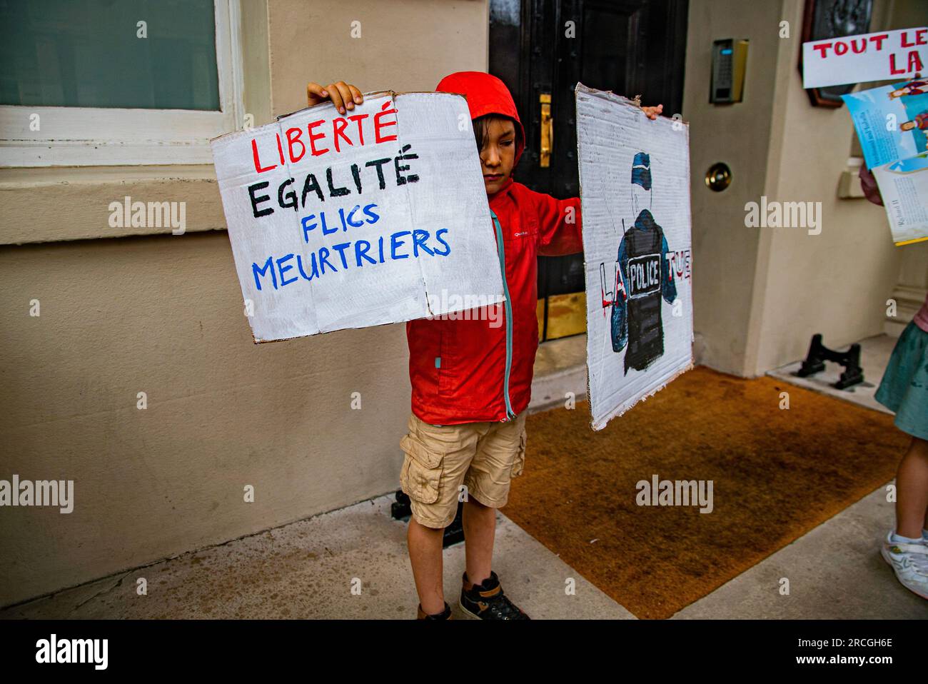 Nahel vigil hi-res stock photography and images - Alamy