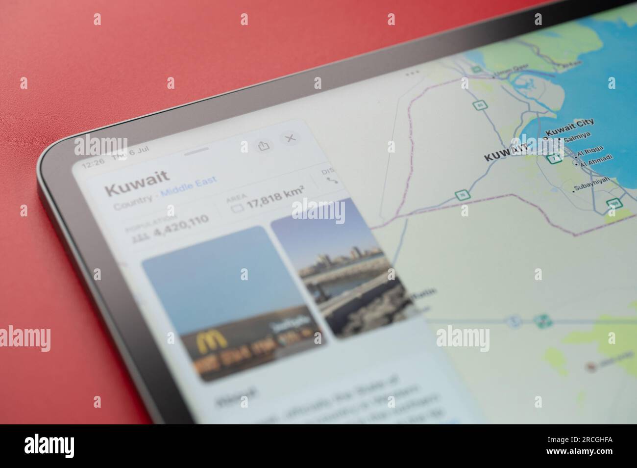 Kuwait gps hi-res stock photography and images - Alamy