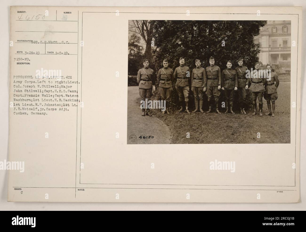 John B Watson Family