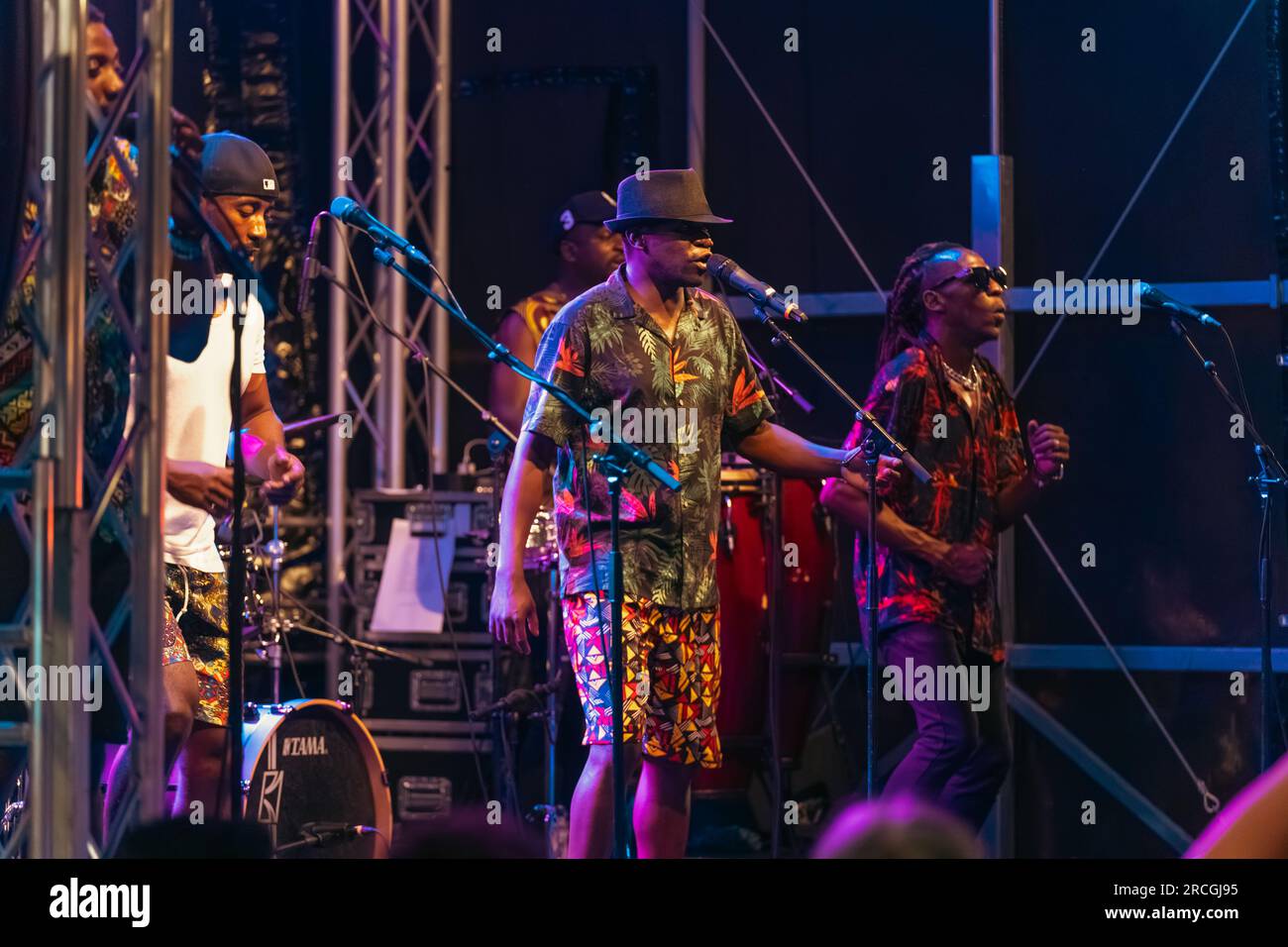 Kaiserslautern, Germany. 14th July, 2023. Live performance of the ...