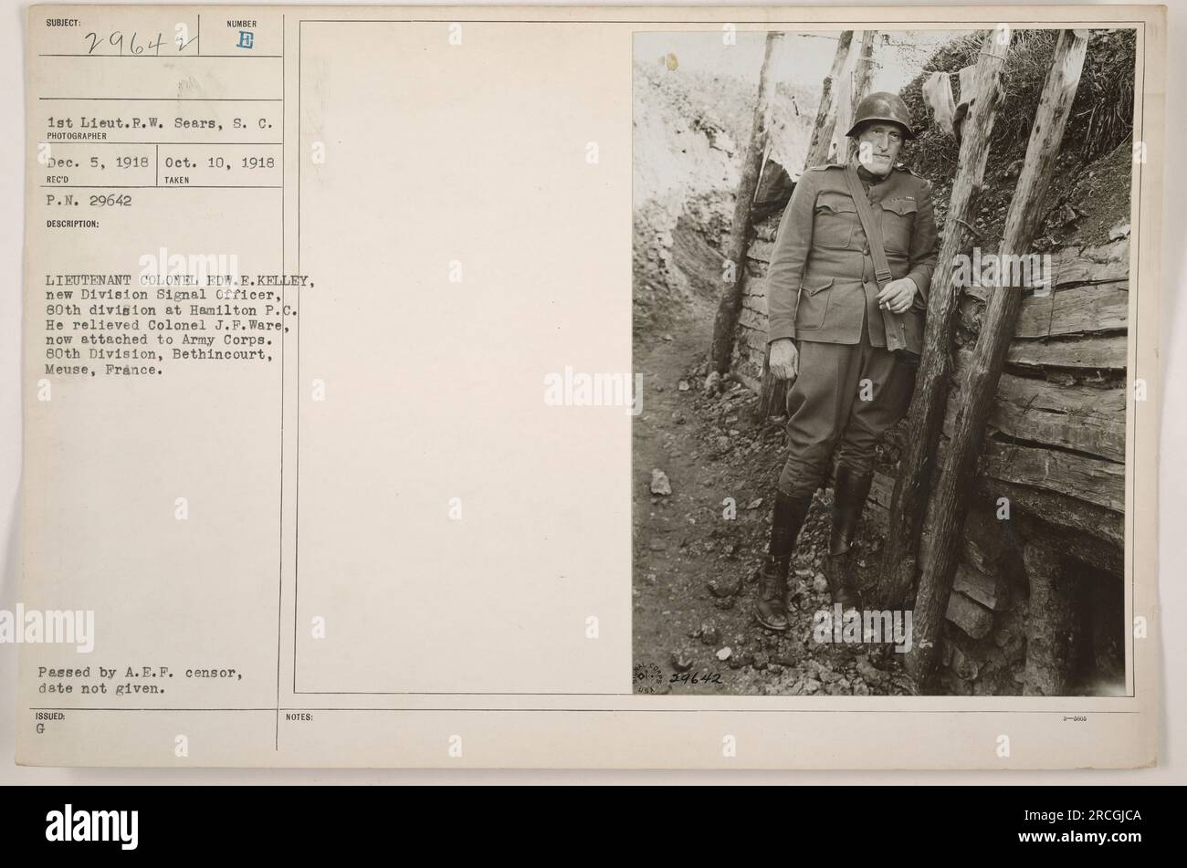 Colonel j p ware hi-res stock photography and images - Alamy