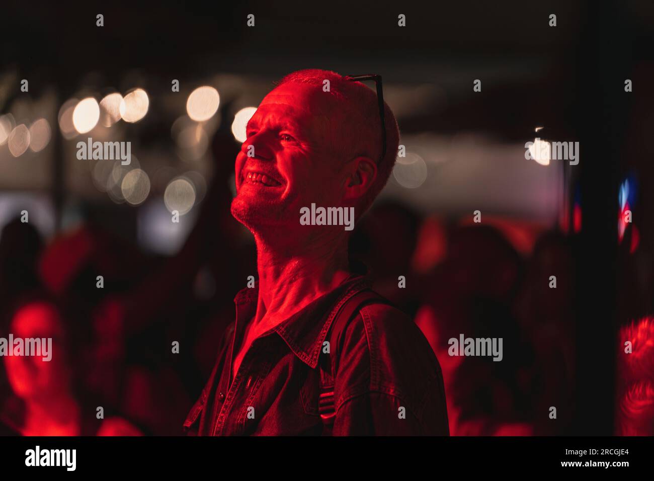Kaiserslautern, Germany. 14th July, 2023. Delighted audience during ...