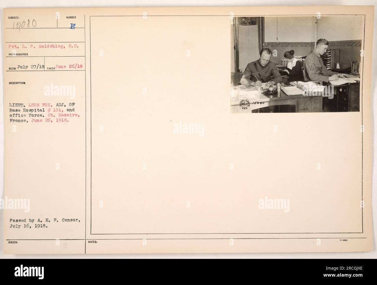 Lieutenant leon fox hi-res stock photography and images - Alamy