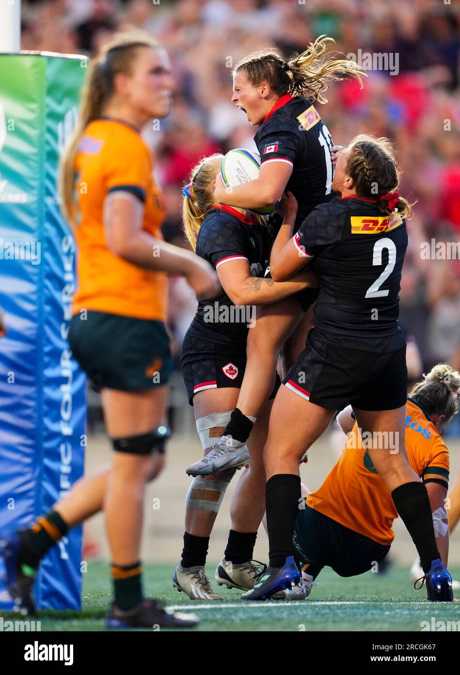 Ottawa, Canada. 14th July, 2023. Canada's Claire Gallagher (10 ...