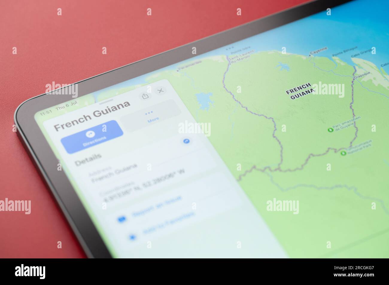 Political map south america country hi-res stock photography and images ...