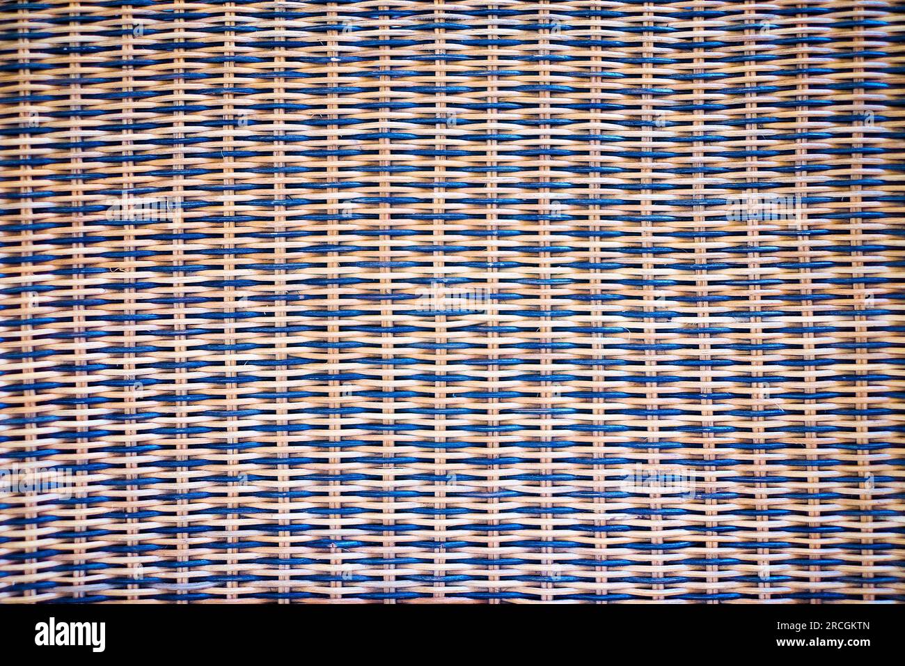 Flat wicker pattern showing finely woven texture, simple natural ...
