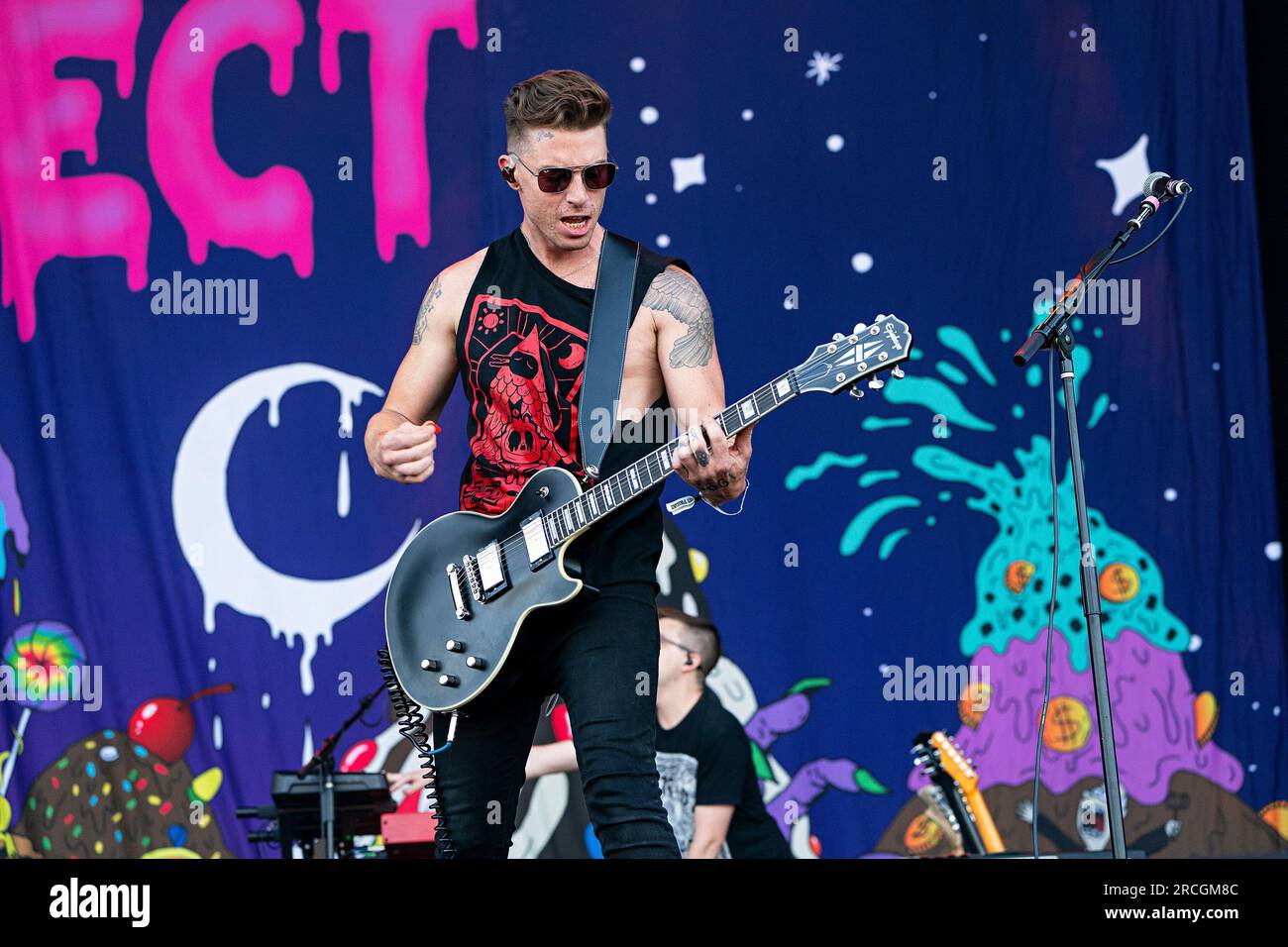 Matt Kofos of Highly Suspect performs at Inkcarceration Music and ...