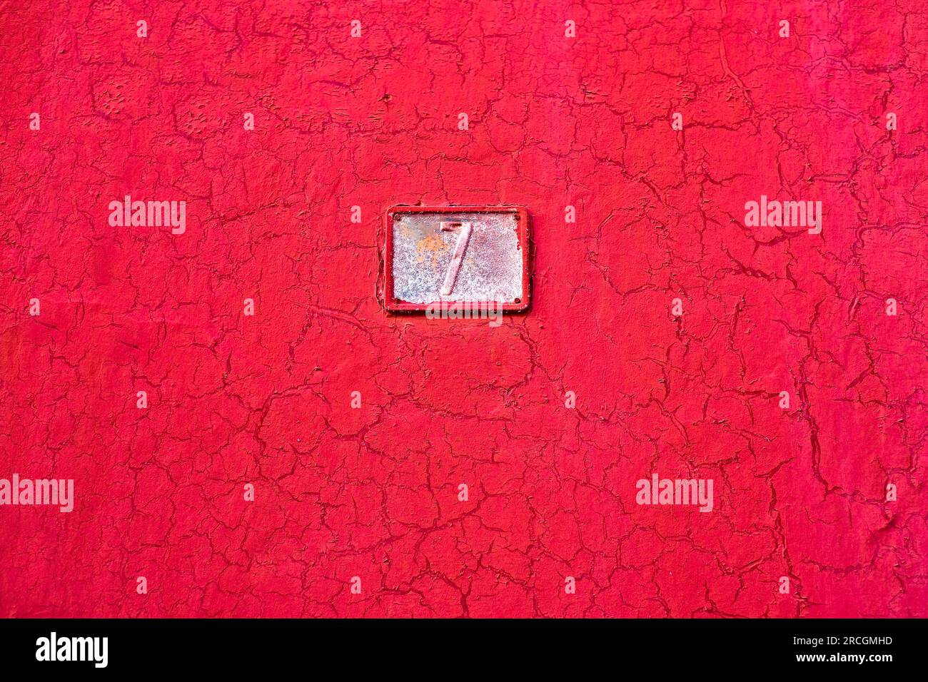 Number seven red label hi-res stock photography and images - Alamy