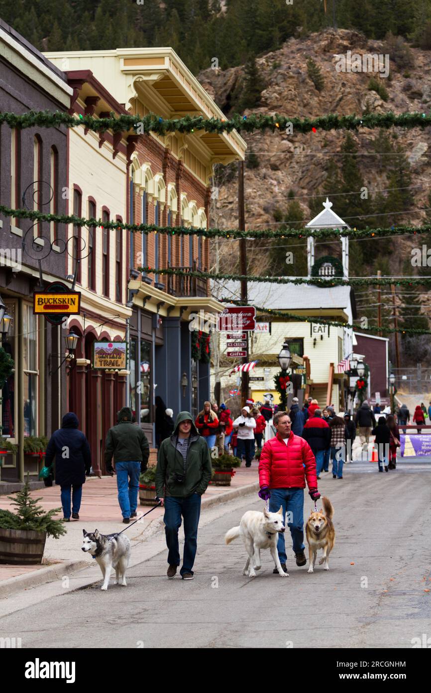 Main street of Georgetown Stock Photo - Alamy