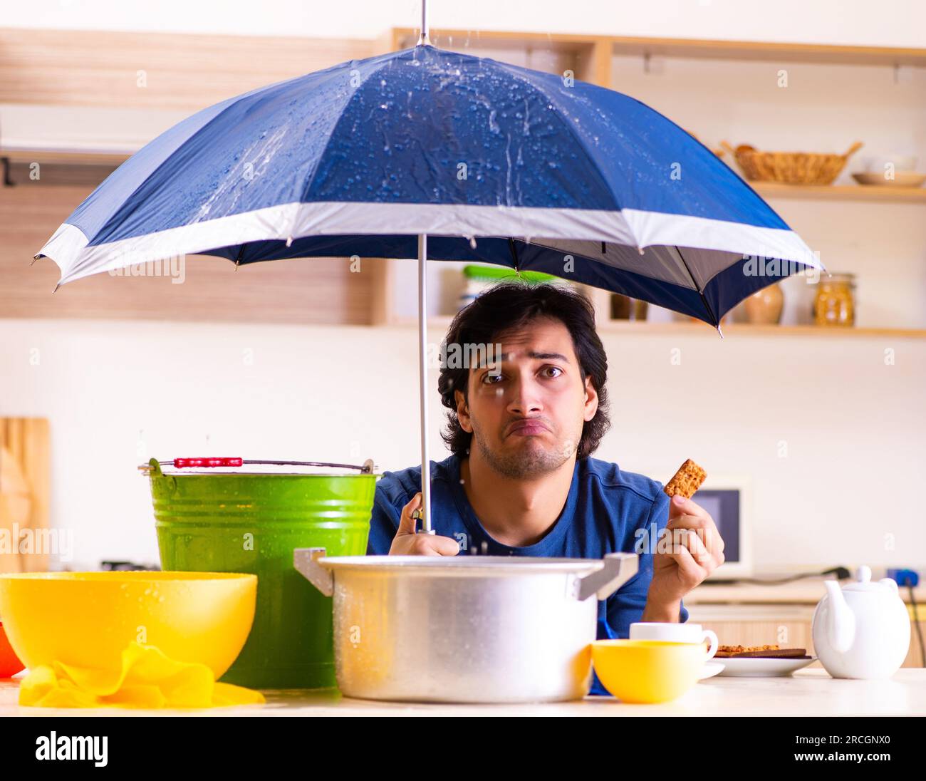Water leak funny hi-res stock photography and images - Alamy