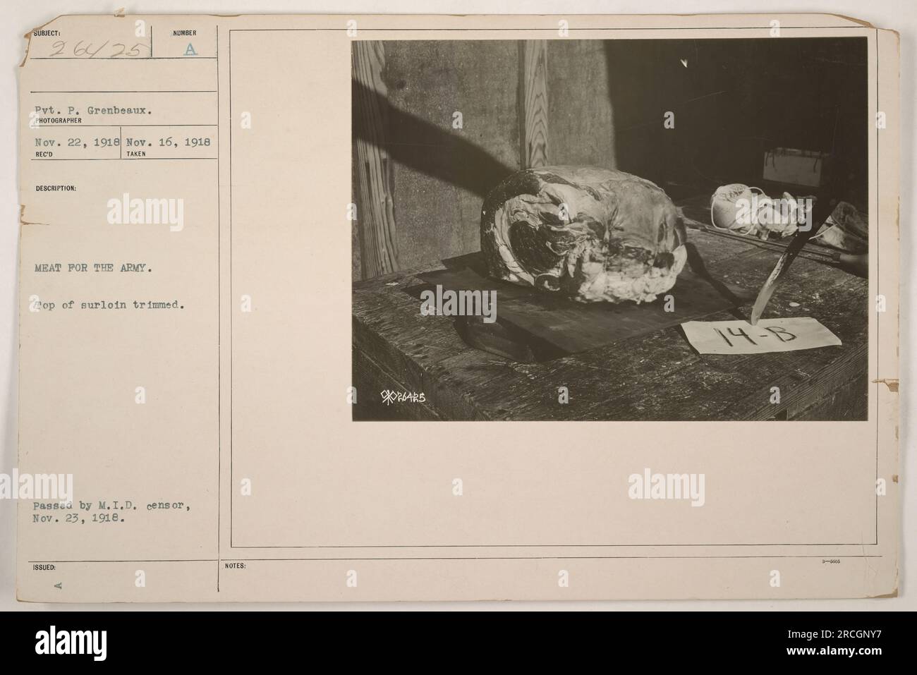 Top of surloin trimmed hi-res stock photography and images - Alamy