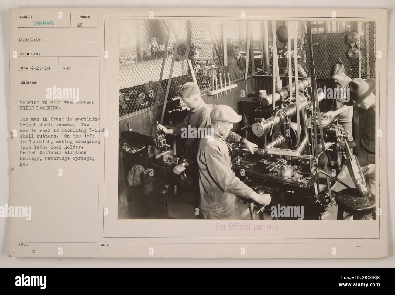 Armstrong type lathe tool holder hi-res stock photography and images ...