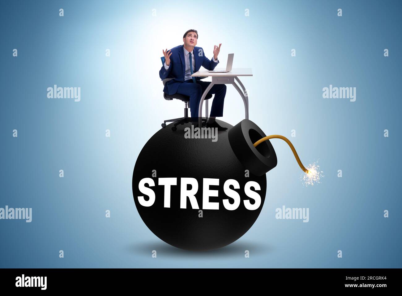 Angry frustrated man exploding hi-res stock photography and images - Alamy
