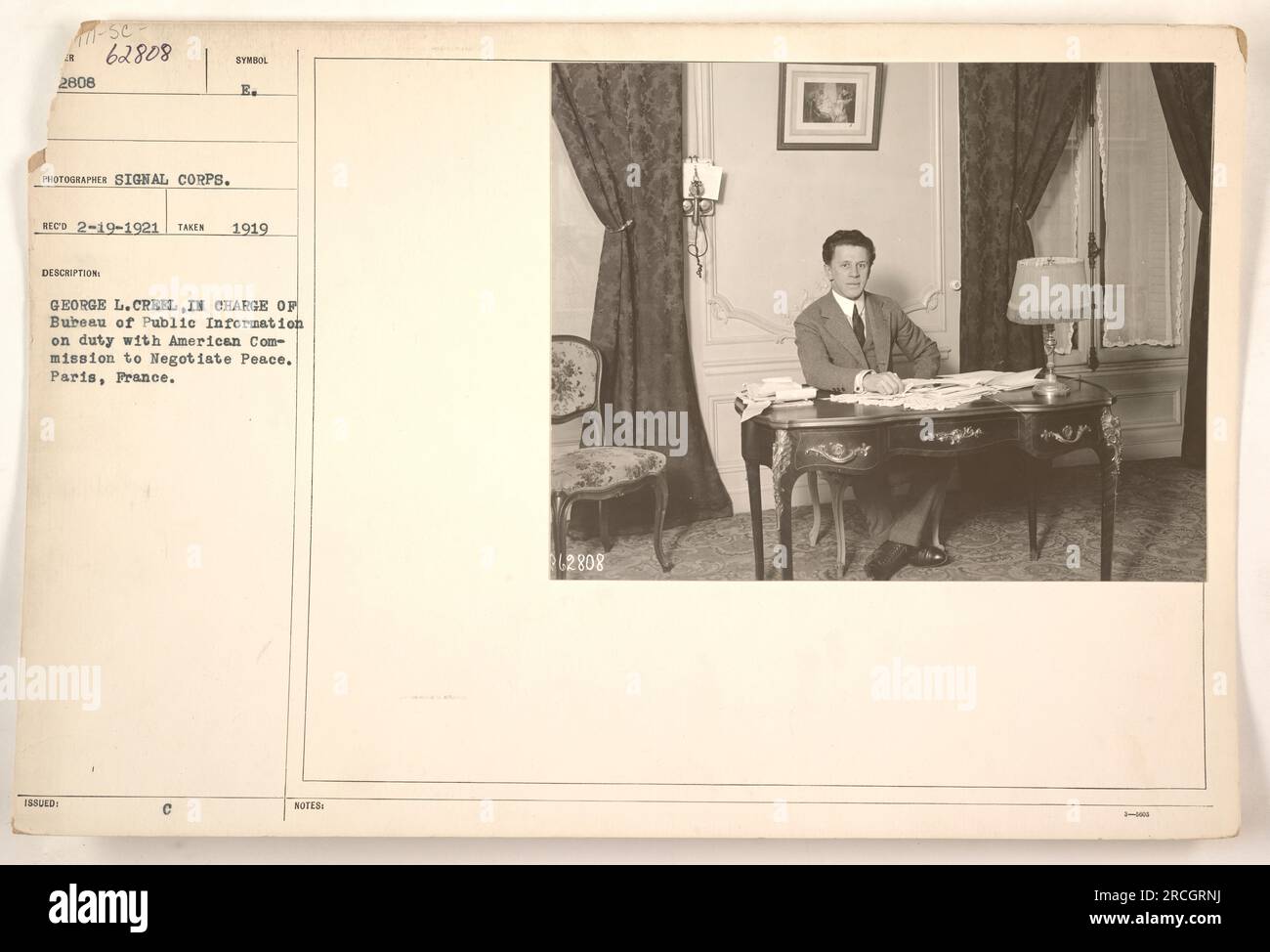 George l creel hi-res stock photography and images - Alamy